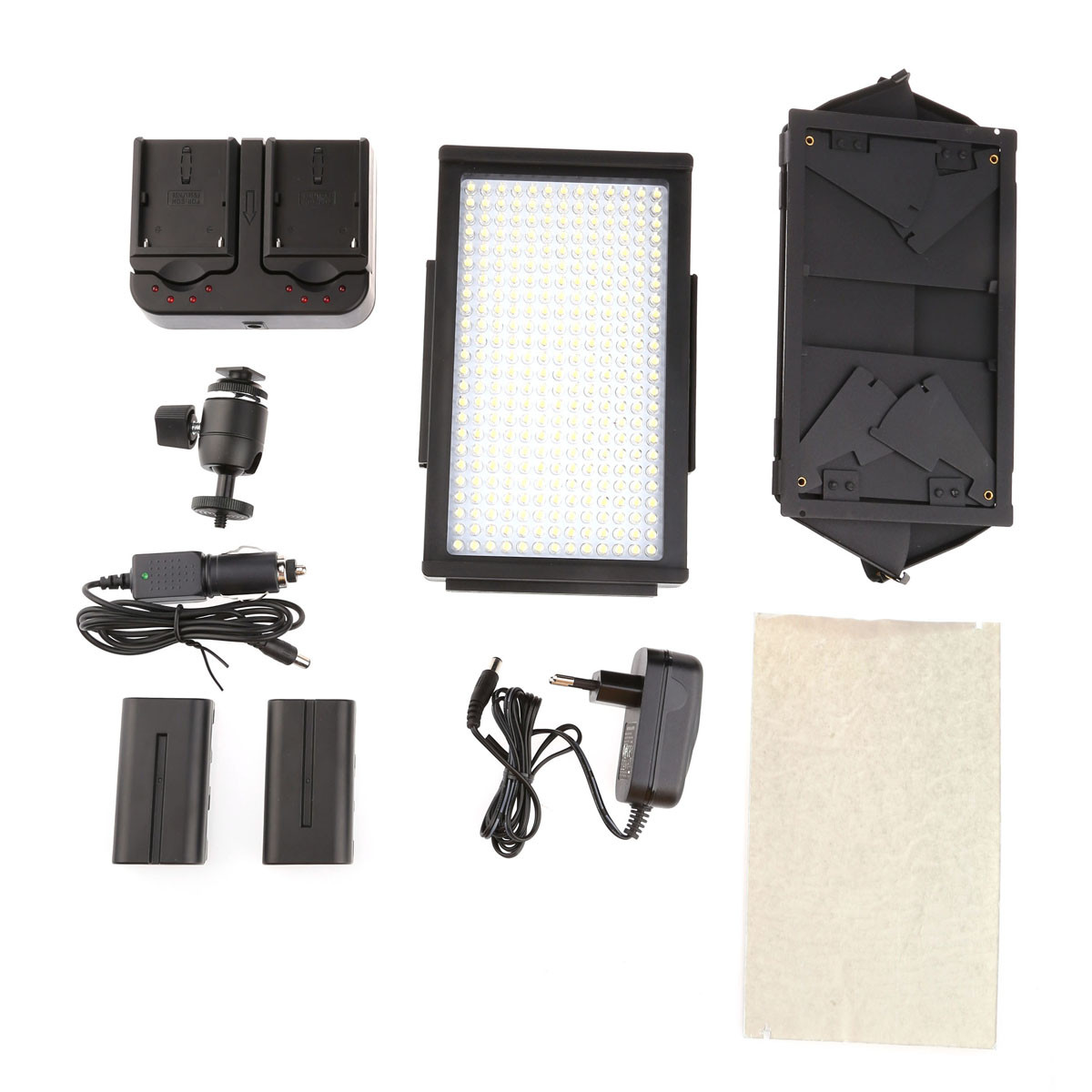 La lumière élevée LED portative de studio de photographie de C.P. s ...